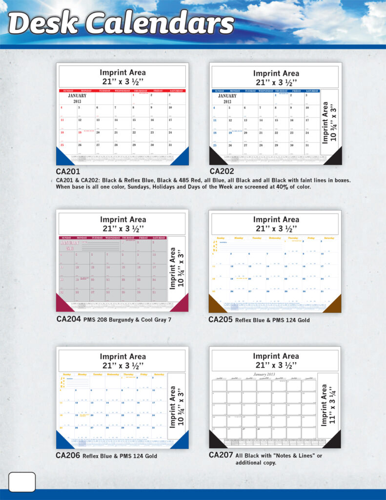 Custom Calendars | Imprinted 3 Ring Binders - BinderWorks